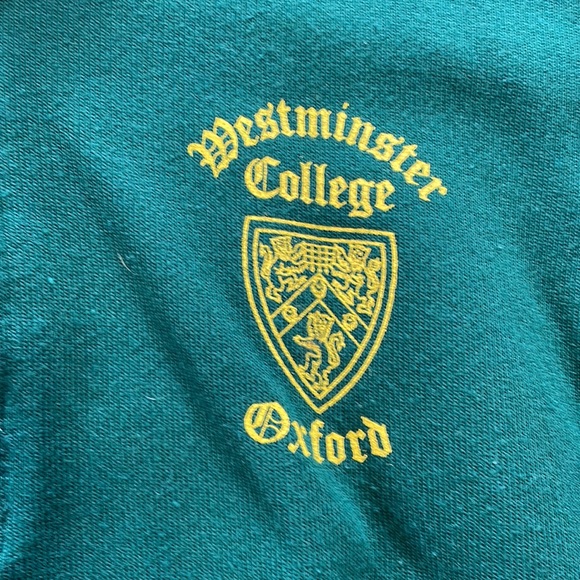 Vintage | Shirts | Vintage Westminster College Oxford Colorblock Rugby ...
